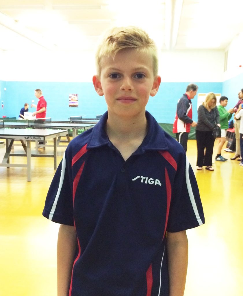 Harry goes to the England Nationals - Woodfield Table Tennis Club